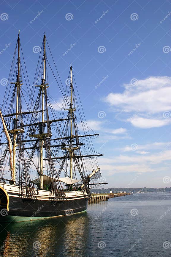Old ship at dock stock photo. Image of outdoors, nautical - 2375140