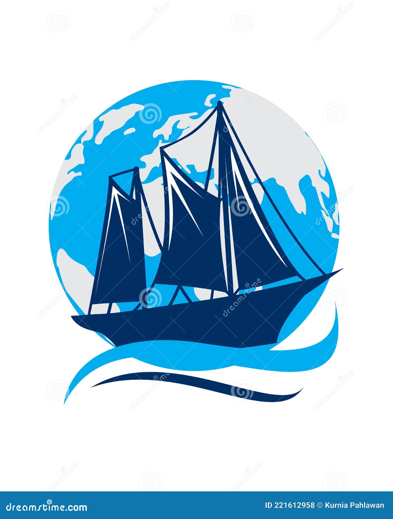 Old Ship Logo , Boat Logo Vector Stock Illustration - Illustration of ...