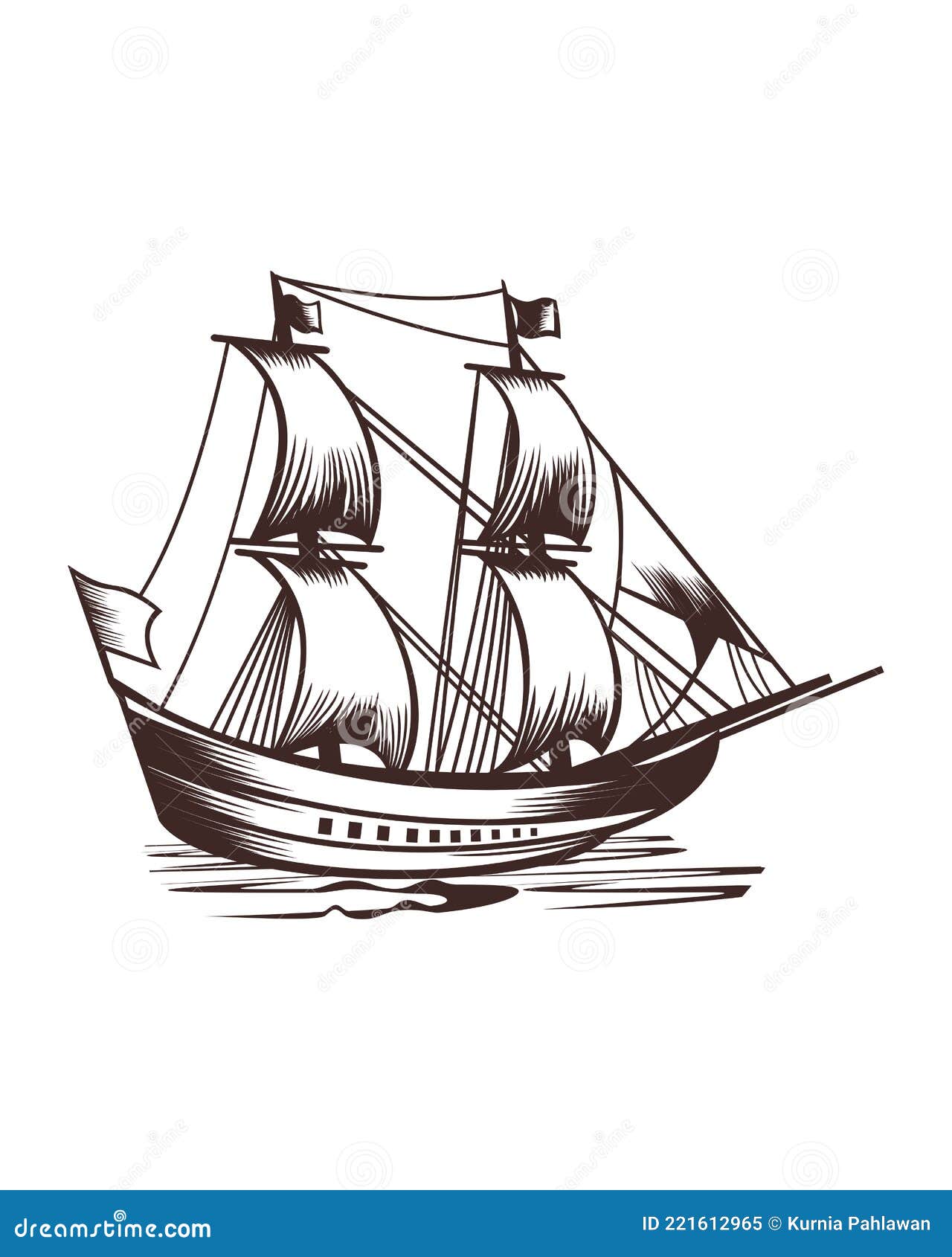Old Ship Logo , Boat Logo Vector Stock Illustration - Illustration of ...