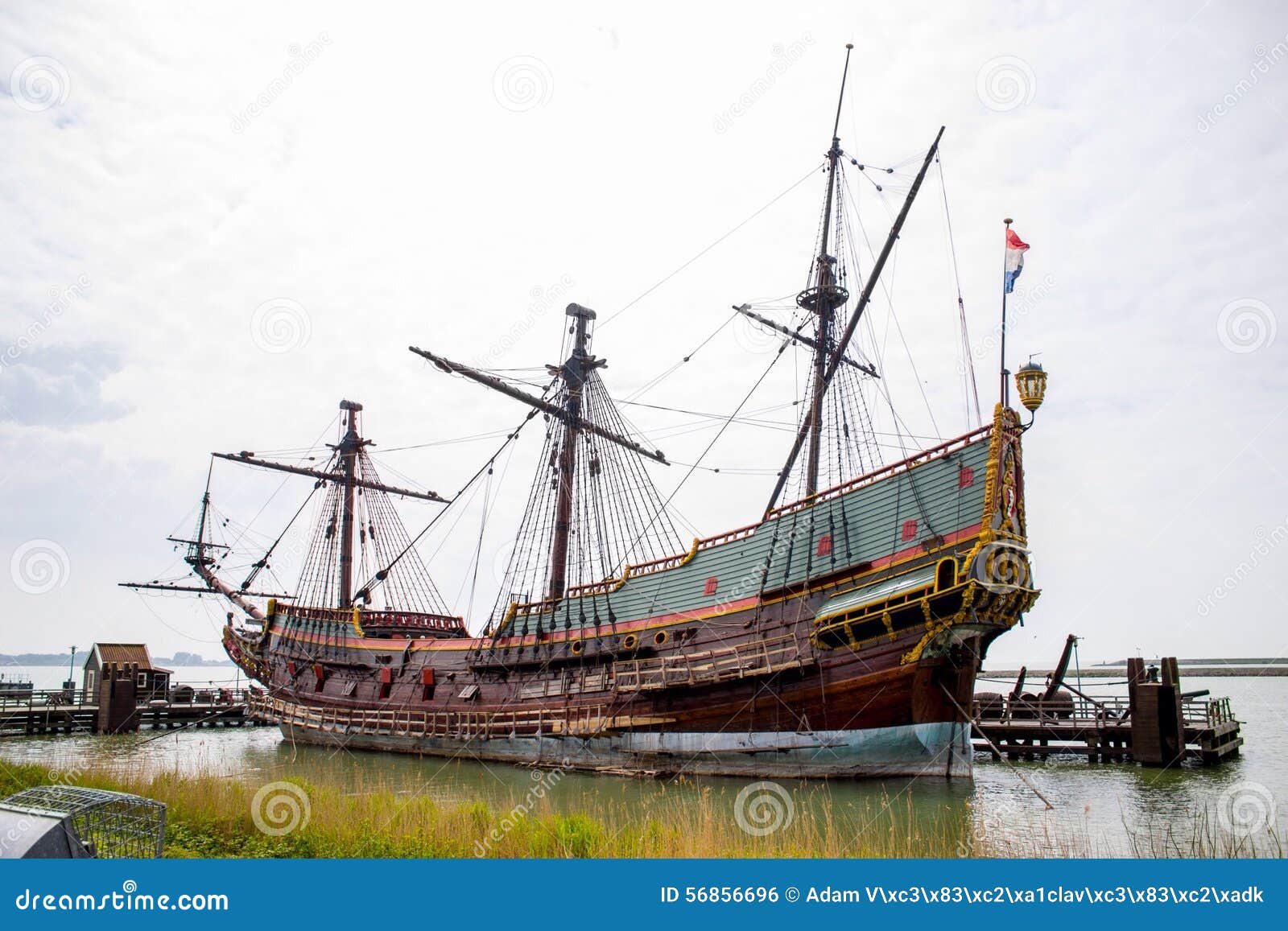 Old ship editorial photo. Image of natural, outdoor, palm - 56856696