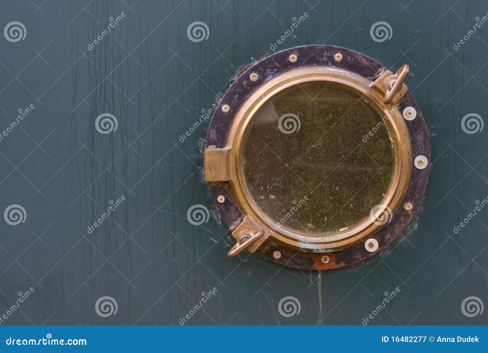 Old ship porthole stock image. Image of ship, submarine - 16482277