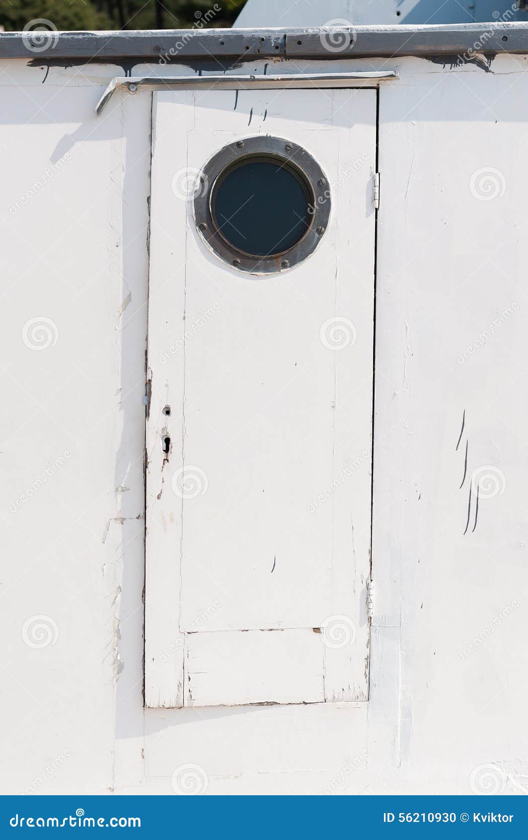 Old Ship Wooden Door with a Window Stock Photo - Image of door, natural ...