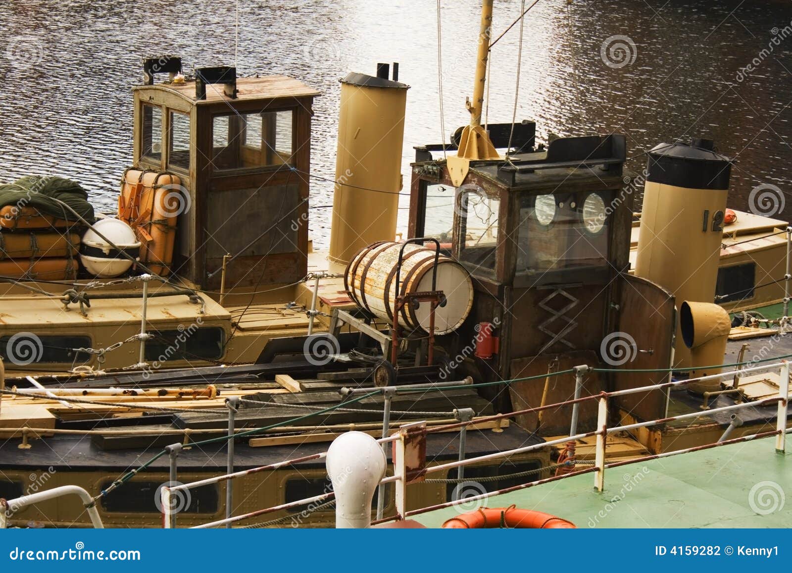 Old ships in dock stock photo. Image of wood, adventure - 4159282