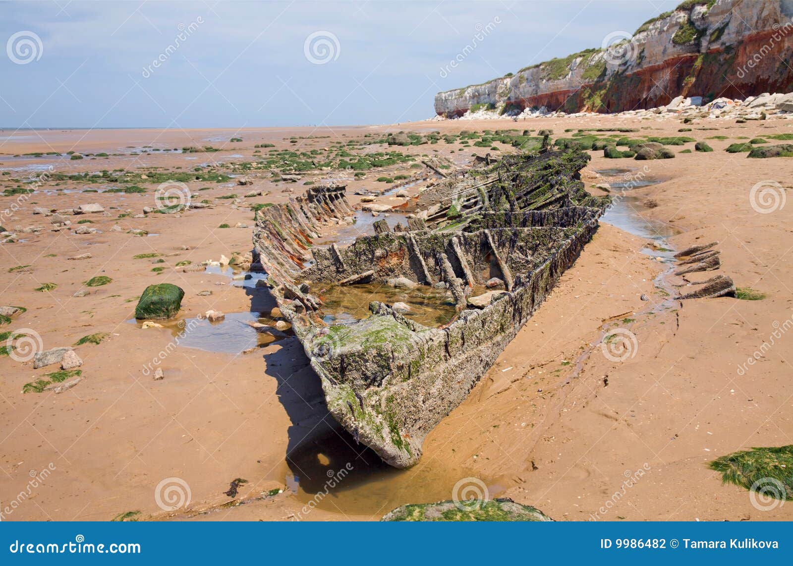 Old shipwreck stock photo. Image of shipwreck, colored - 9986482