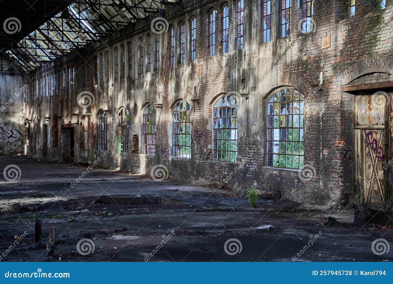 Old shipyard building stock photo. Image of material - 257945728