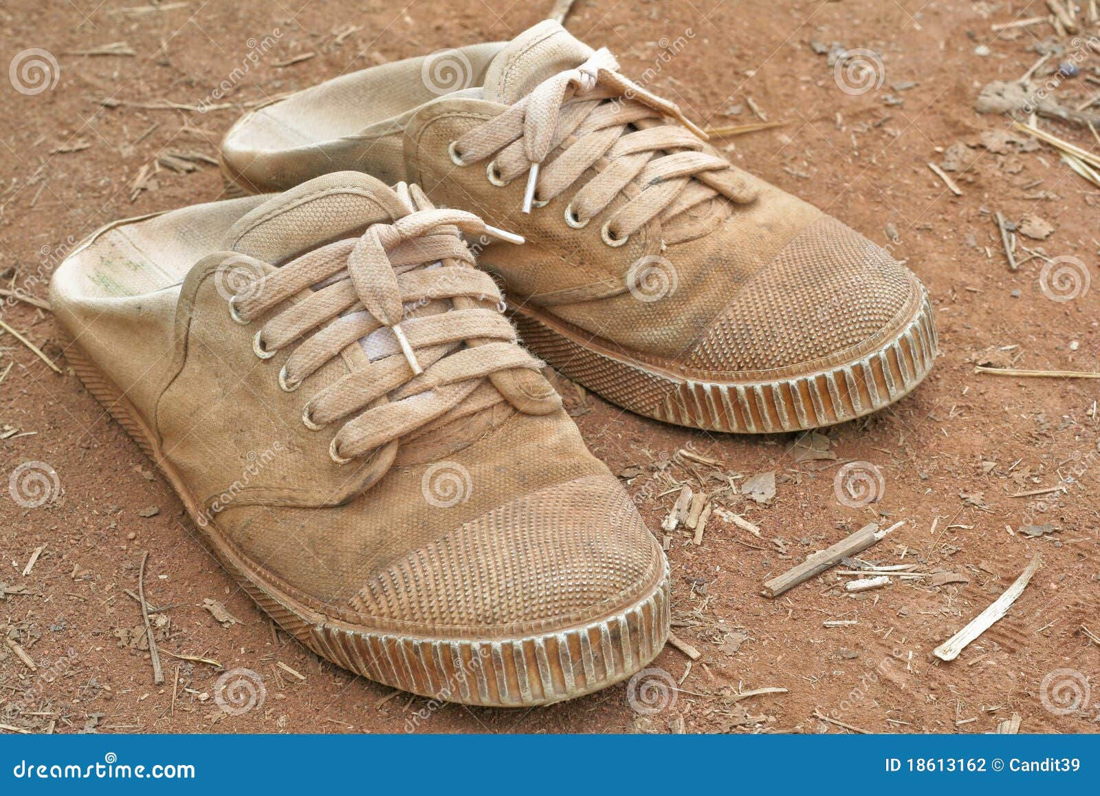 Old shoe stock photo. Image of isolated, retro, grey - 18613162