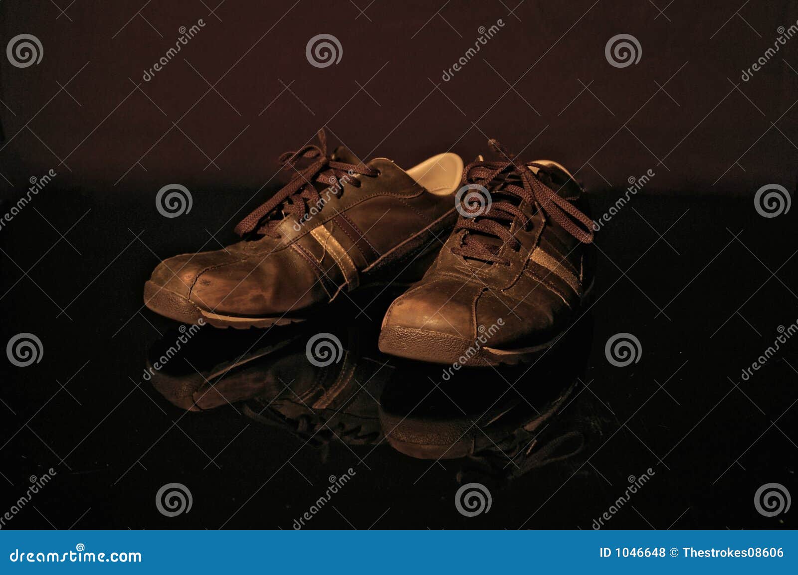 Old Shoes stock photo. Image of photograph, monotone, background - 1046648