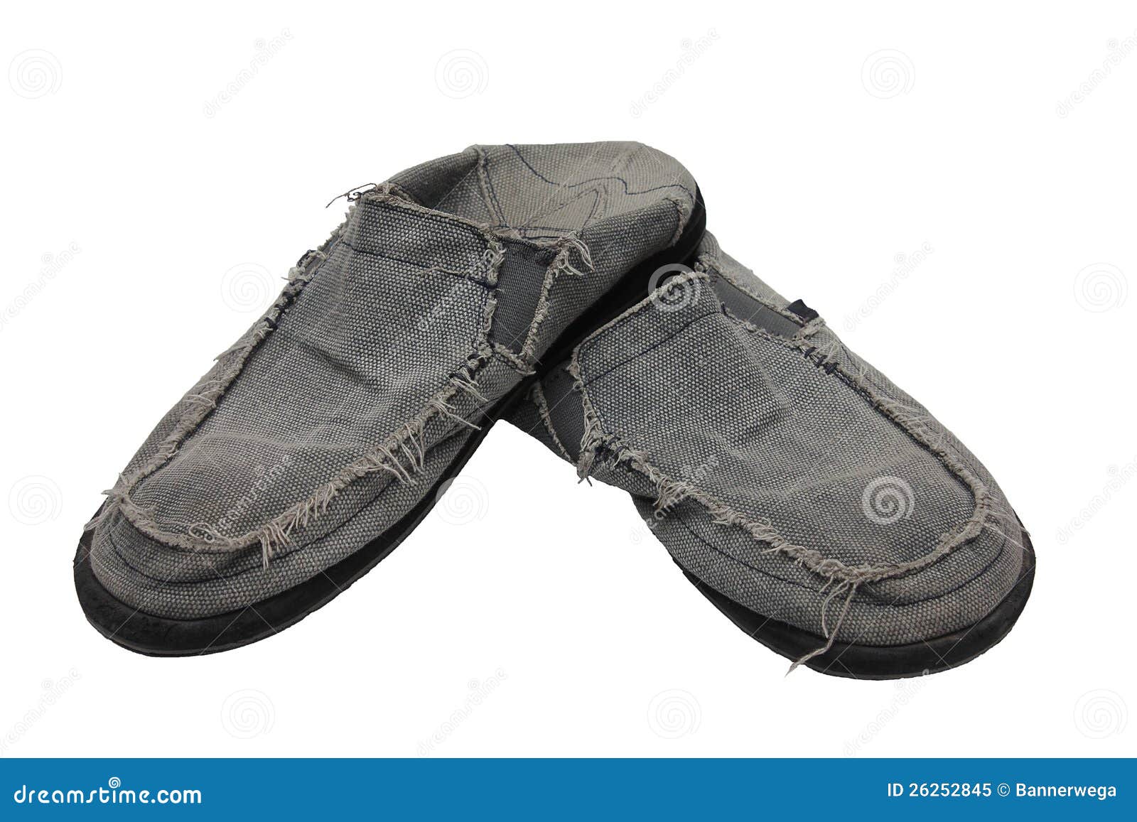 Old shoes. stock image. Image of footwear, scruffy, laced - 26252845