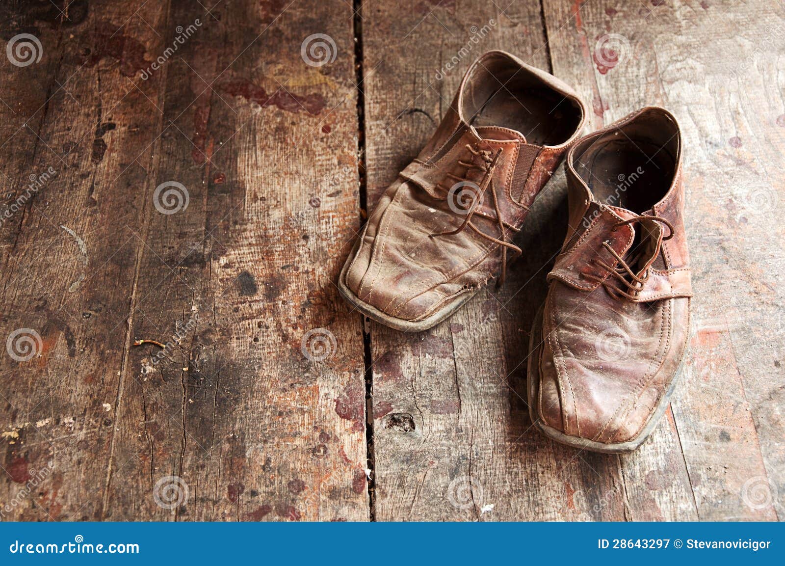 Old shoes stock image. Image of pair, shoes, country - 28643297