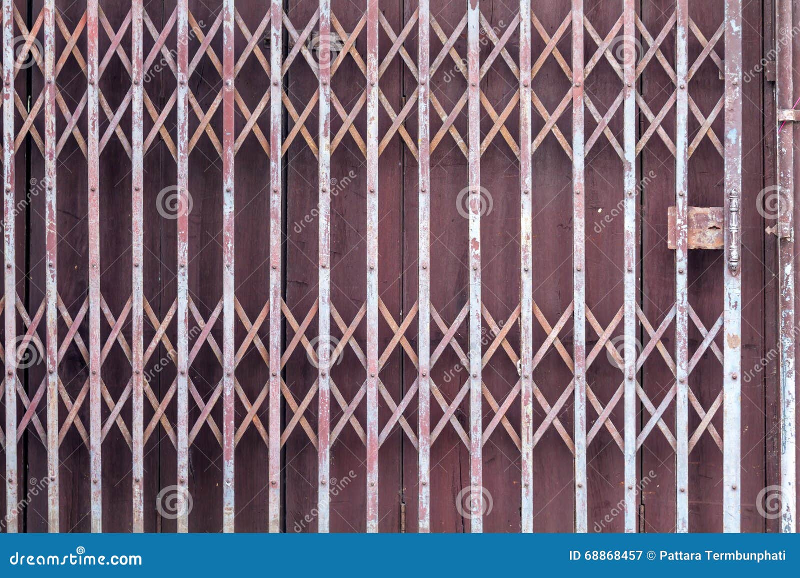 Old shutter door stock image. Image of design, entrance - 68868457
