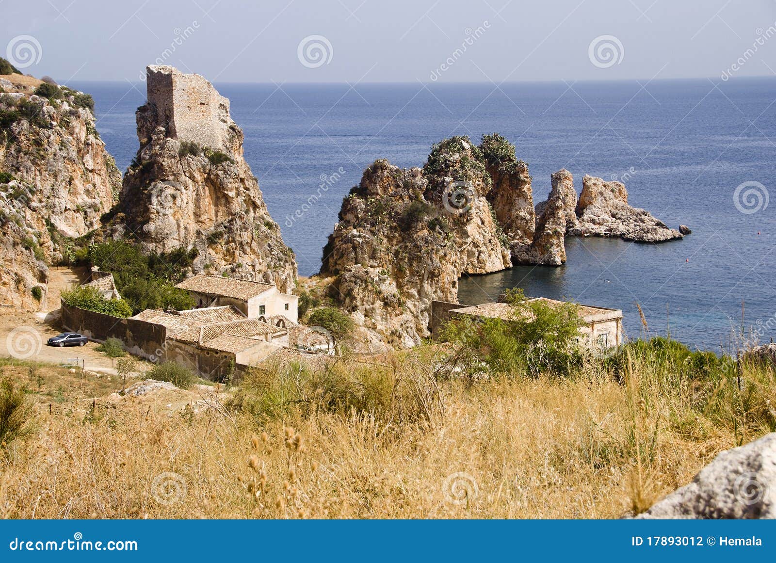 Old Sicilian farm stock photo. Image of historic, view - 17893012