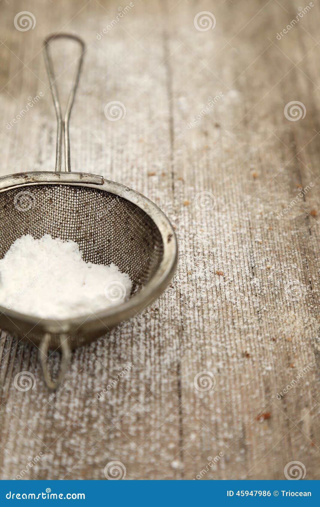 Old sieve stock photo. Image of food, baking, ingredient - 45947986