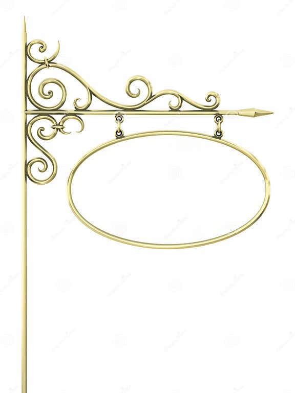 Old Sign stock illustration. Illustration of decorative - 19838683