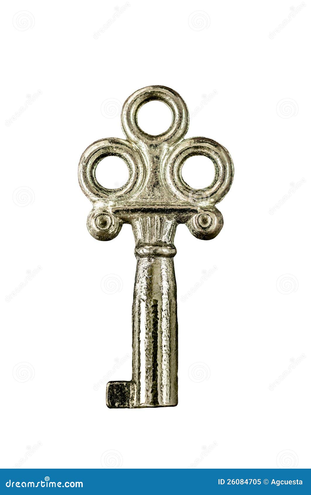 Old Silver Key stock image. Image of close, background - 26084705