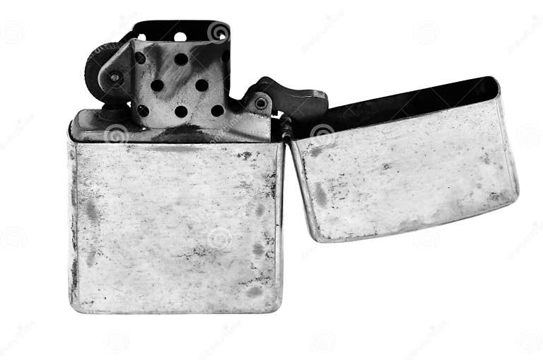 Old cigarette lighter stock image. Image of background - 8337167