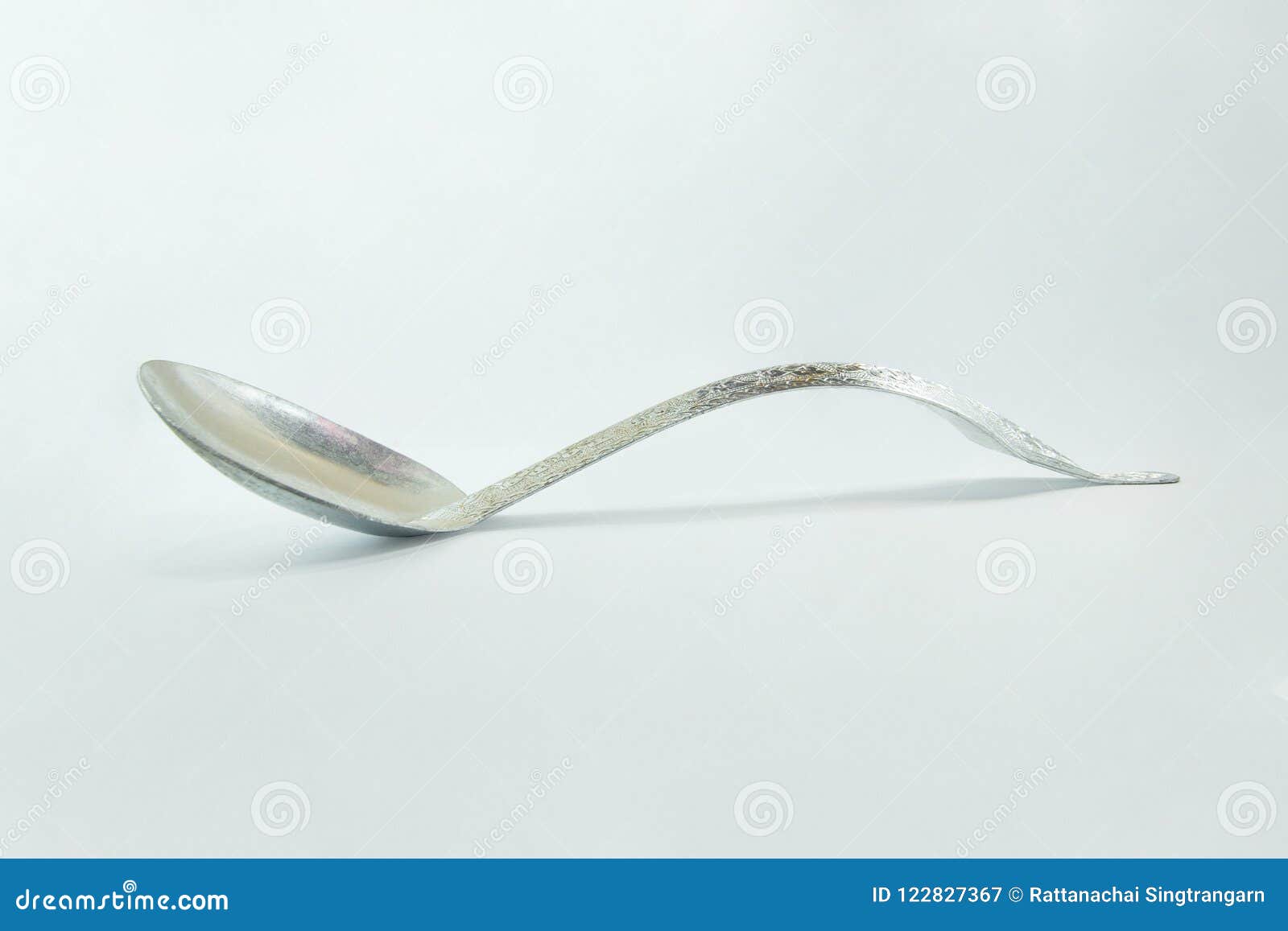 Old Silver Spoon Kitchenware . Vintage Style Stock Image - Image of ...