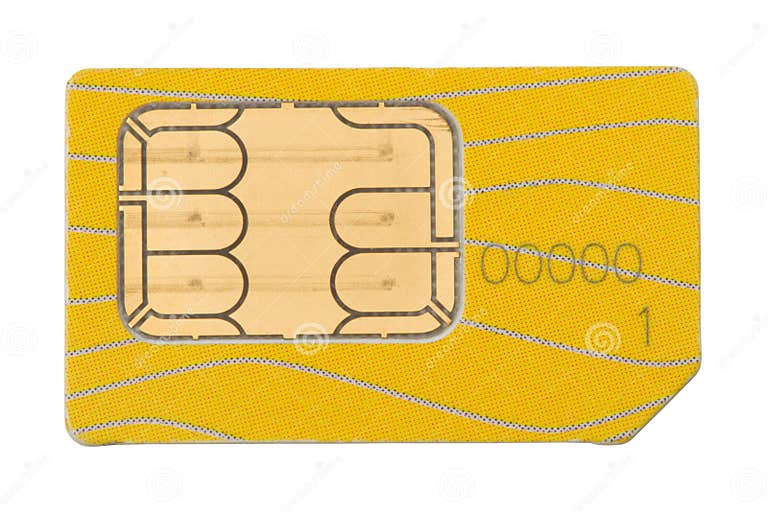 Old Sim-card stock photo. Image of color, number, copper - 22251132