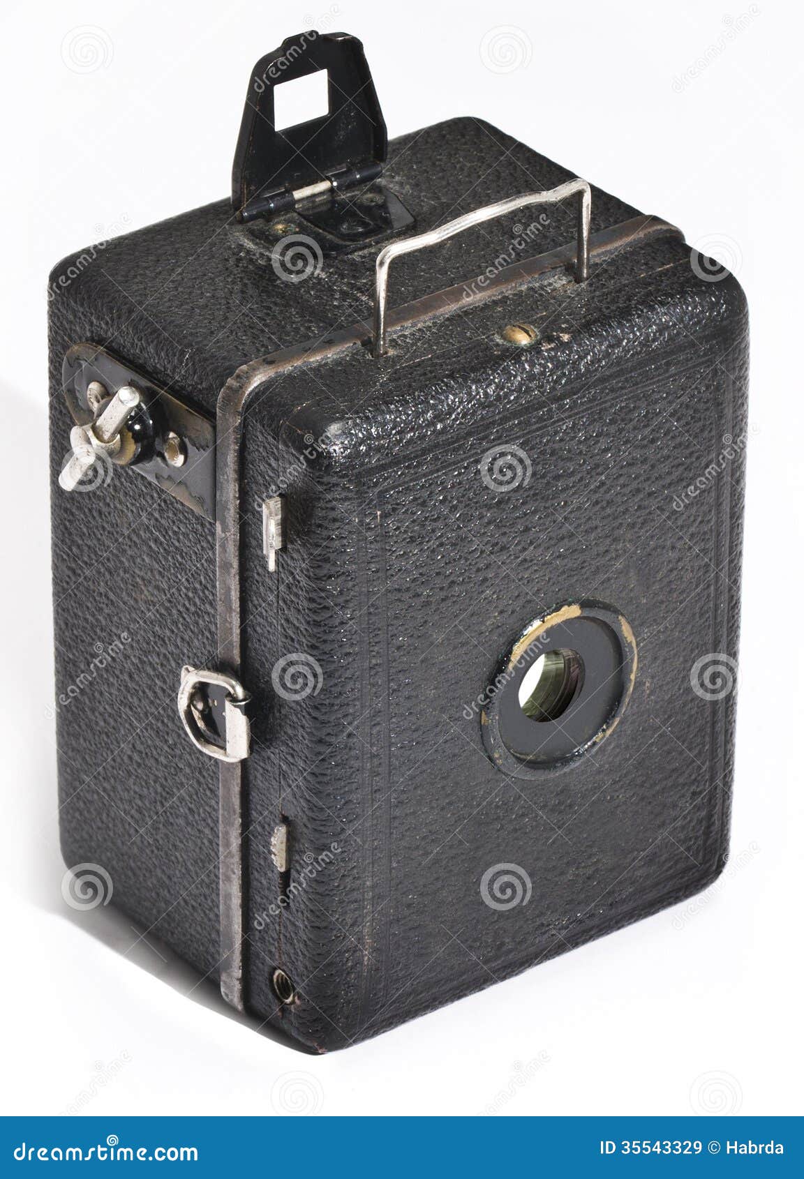 Old simple camera stock image. Image of exposed, focal - 35543329