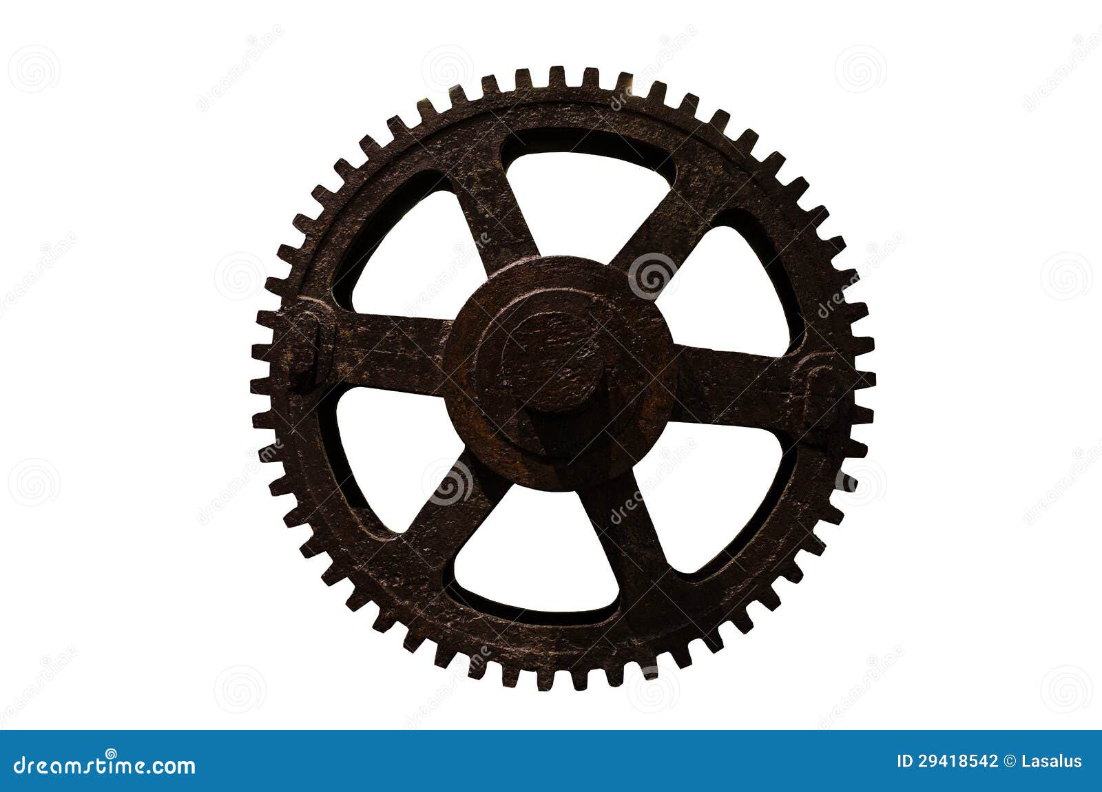 Old Single Gear stock photo. Image of closeup, power - 29418542