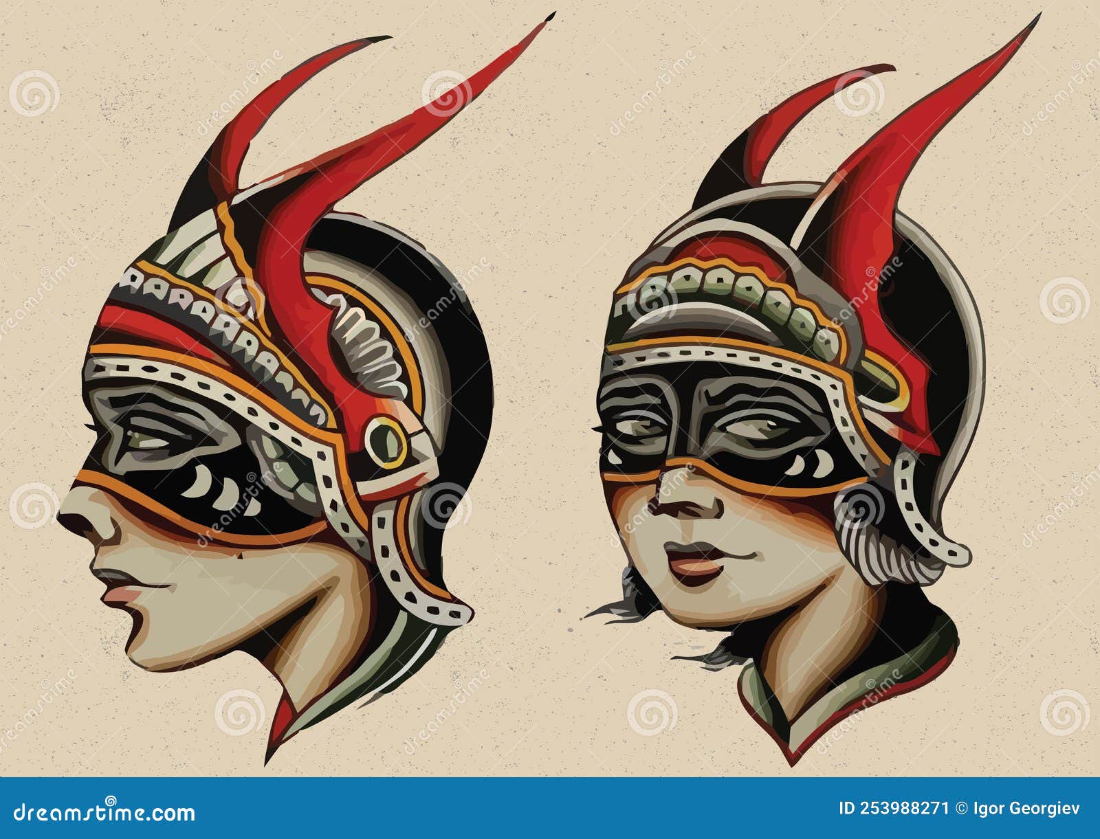 Old Skool Tatoo flash set stock vector. Illustration of dinosaur ...