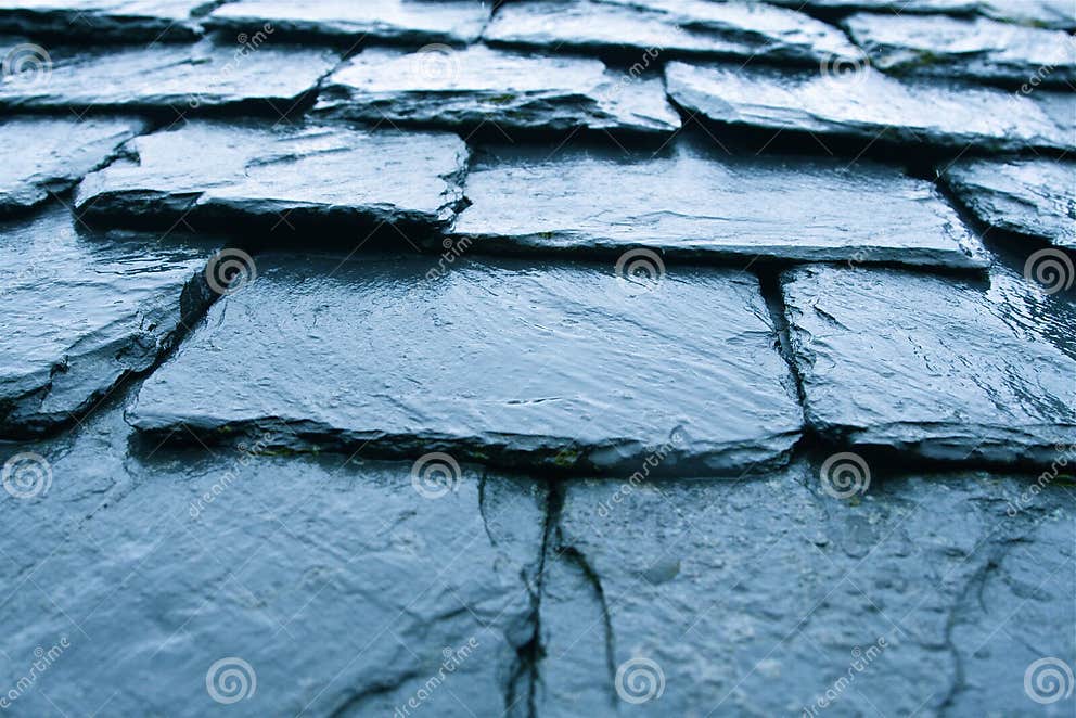 Old slate roof stock photo. Image of texture, background - 20105268