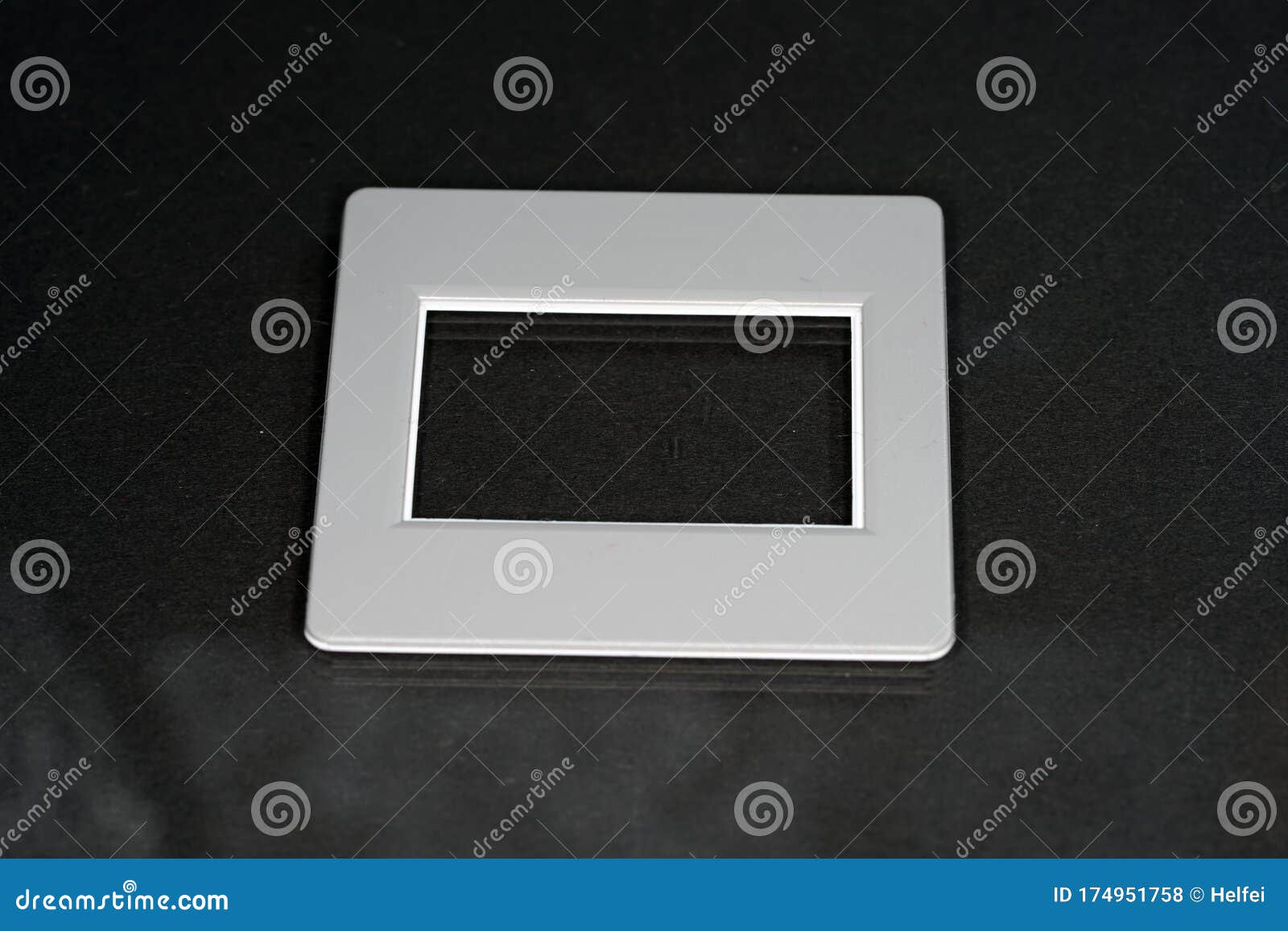 Old Slide Projector with Slide Frame Photographed in the Studio with ...