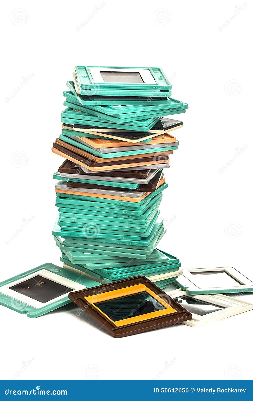 Old slides stock photo. Image of 35mm, storage, isolated - 50642656