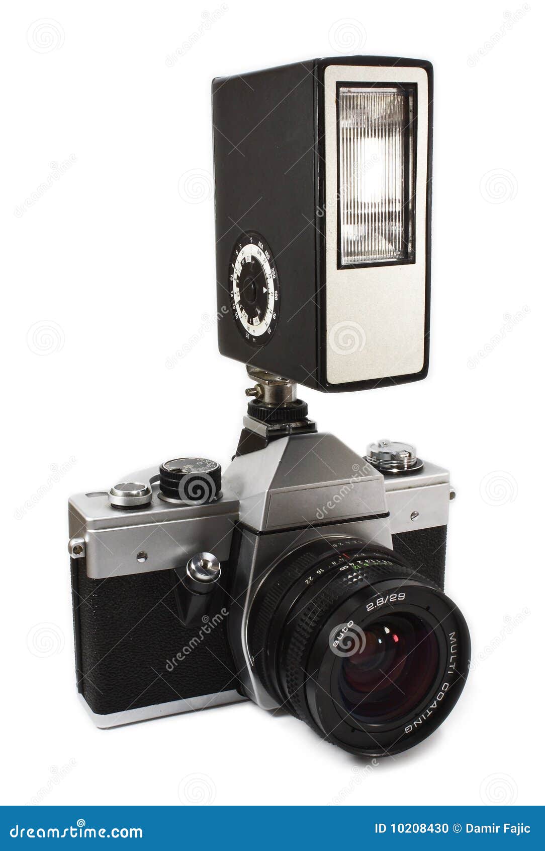 Old SLR camera stock photo. Image of classic, photographer - 10208430