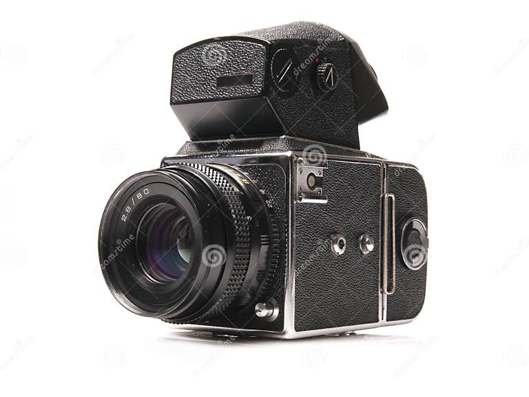 Old SLR camera stock image. Image of classic, vintage - 6425009