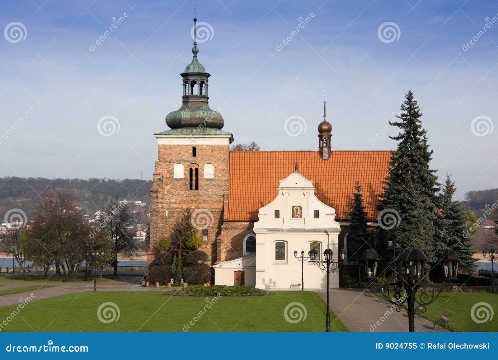 Old small church in spring stock image. Image of ancient - 9024755