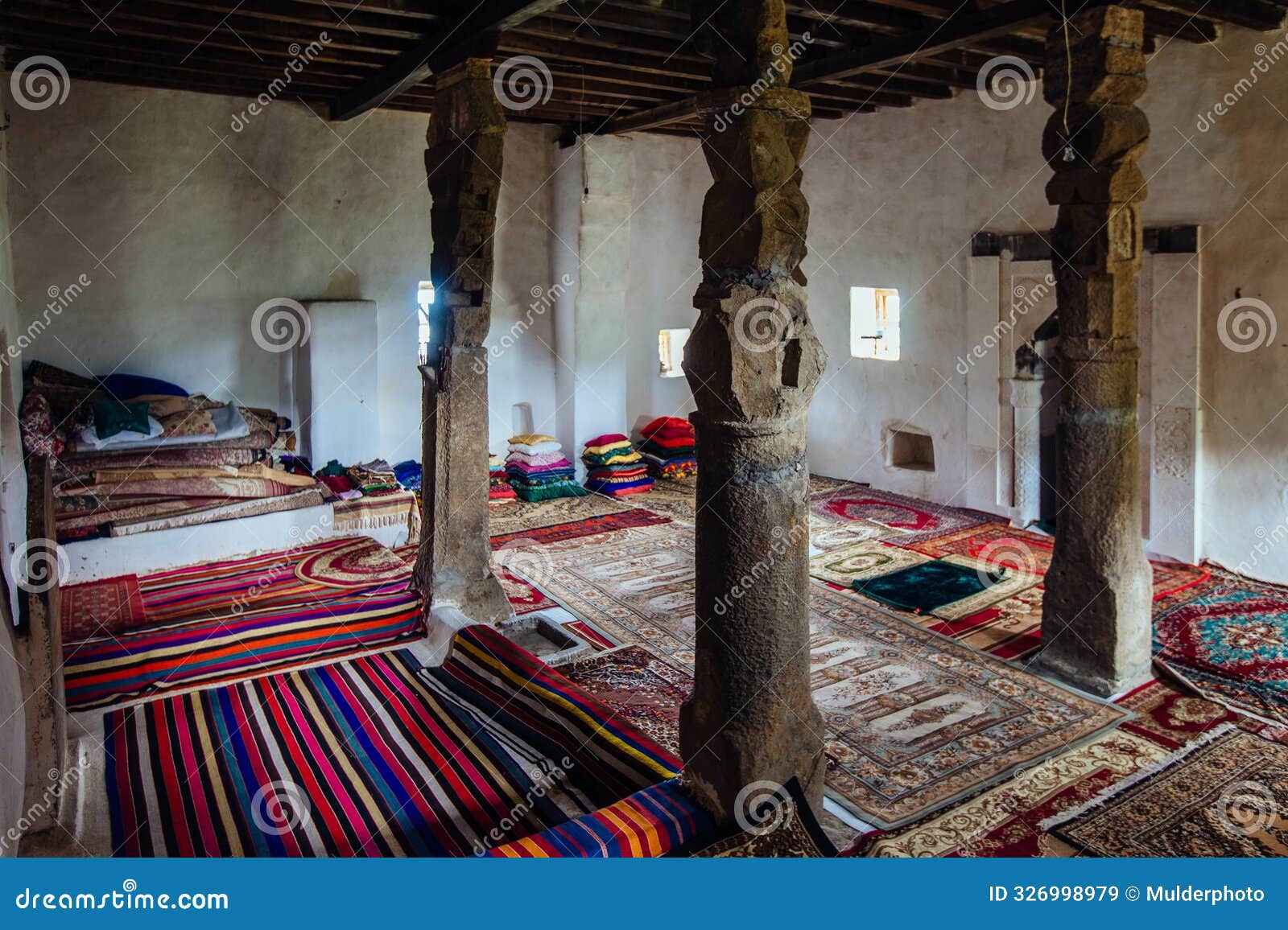Old Small Rural Mosque at Dagestan Stock Image - Image of culture ...