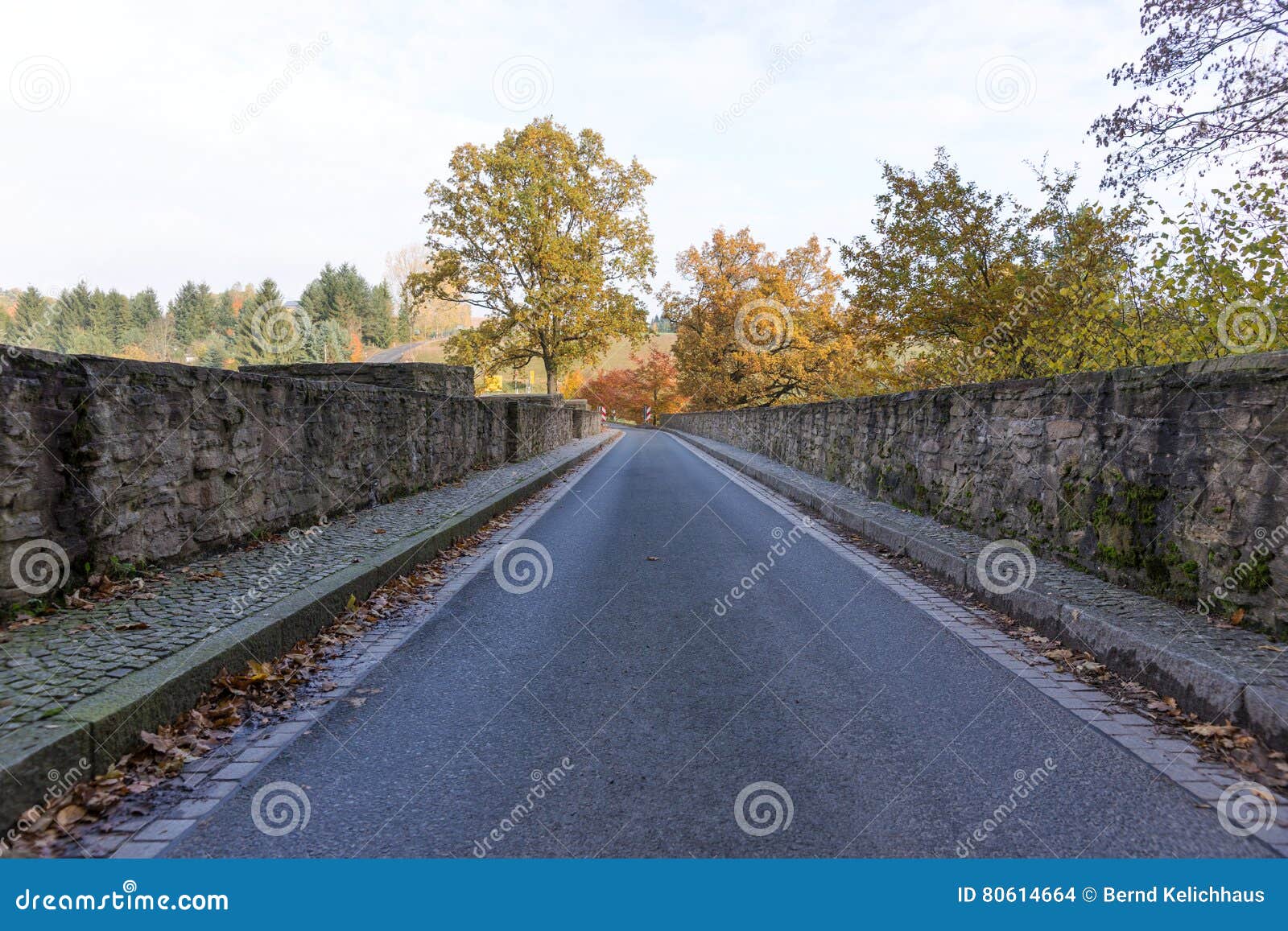 Old Small Stone Bridge Over the River Stock Photo - Image of scenic ...