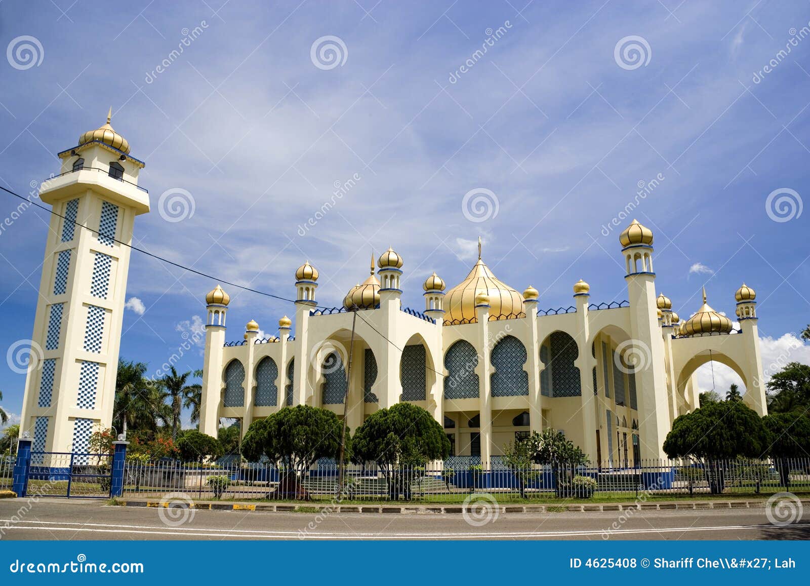 Old Small Town Mosque stock photo. Image of religious - 4625408