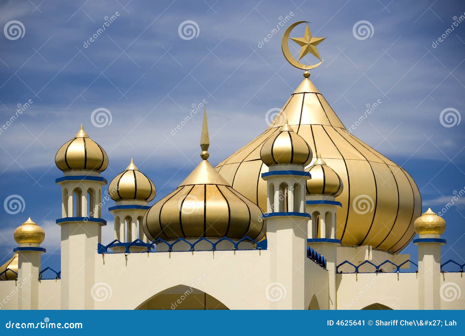 Old Small Town Mosque Stock Image - Image: 4625641