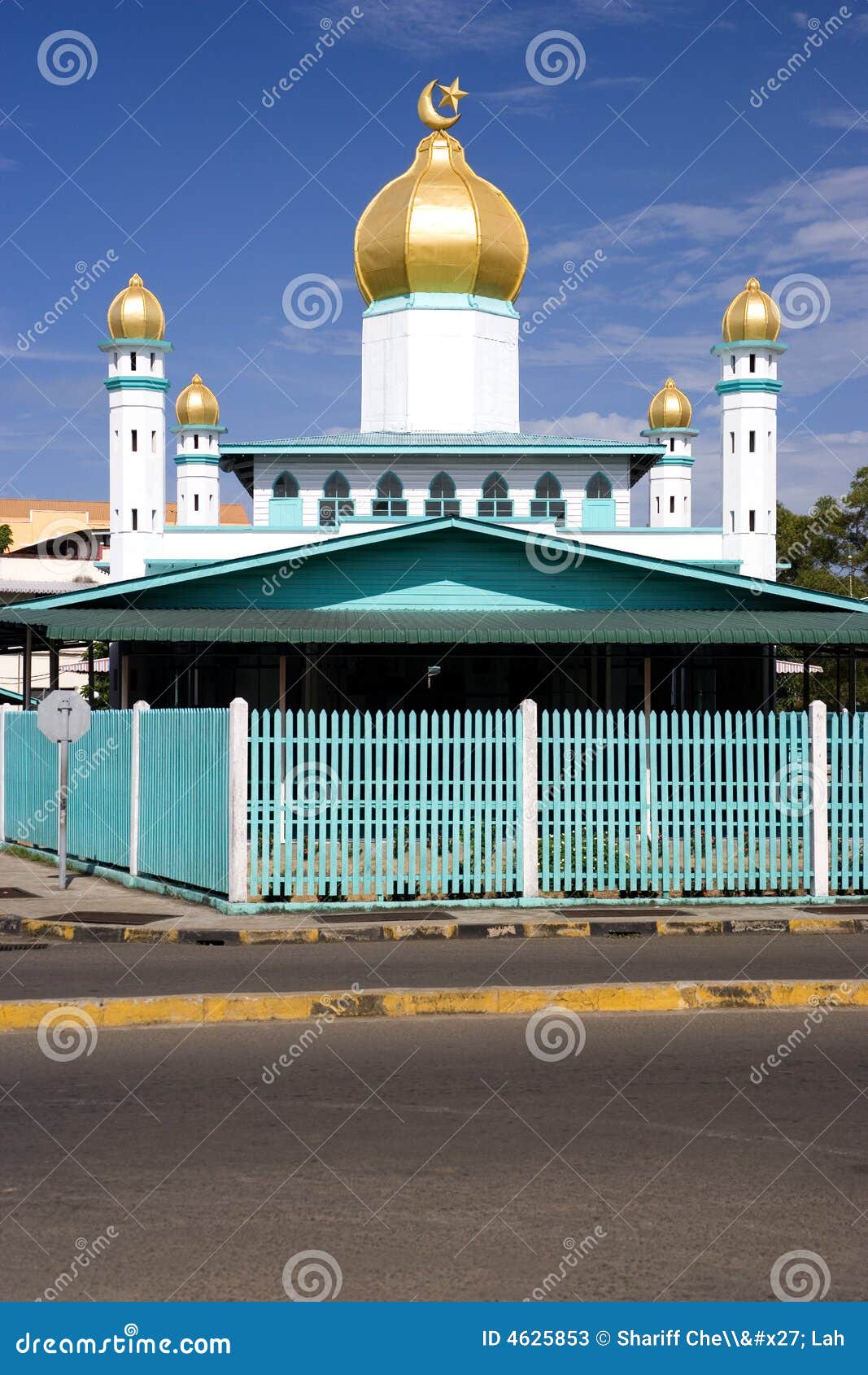 Old Small Town Mosque stock image. Image of pray, islam - 4625853