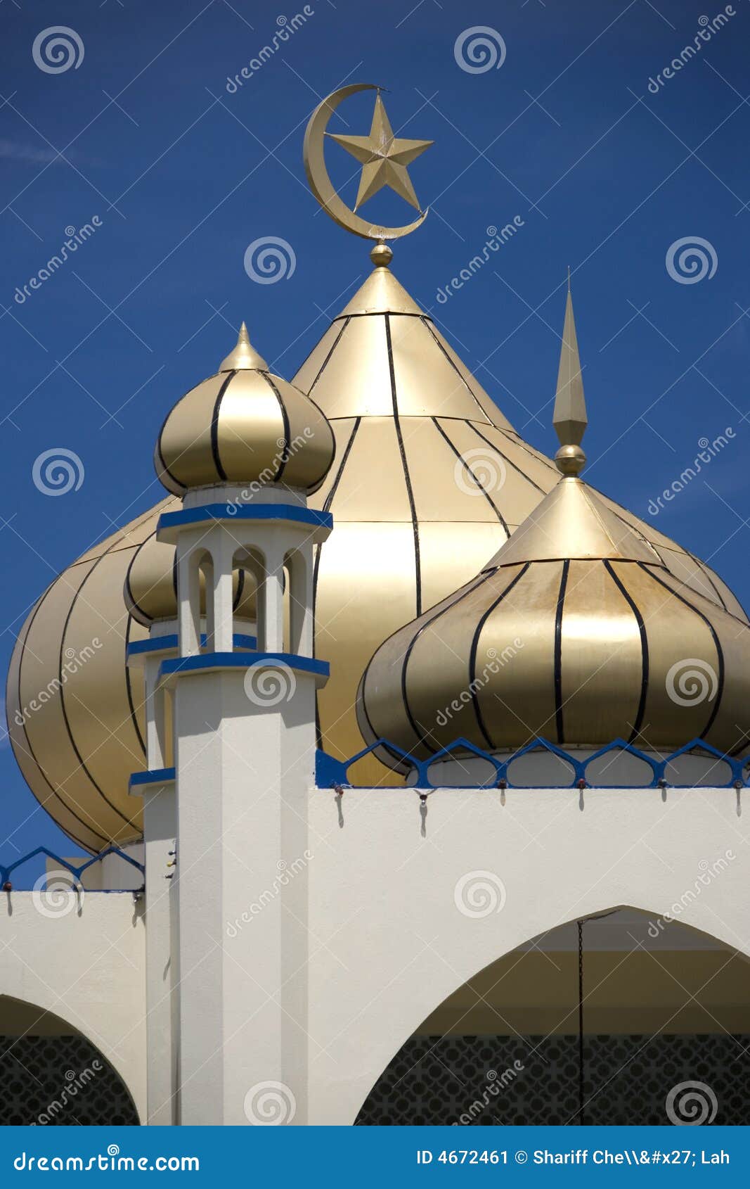 Old Small Town Mosque stock image. Image of religion, wood - 4672461