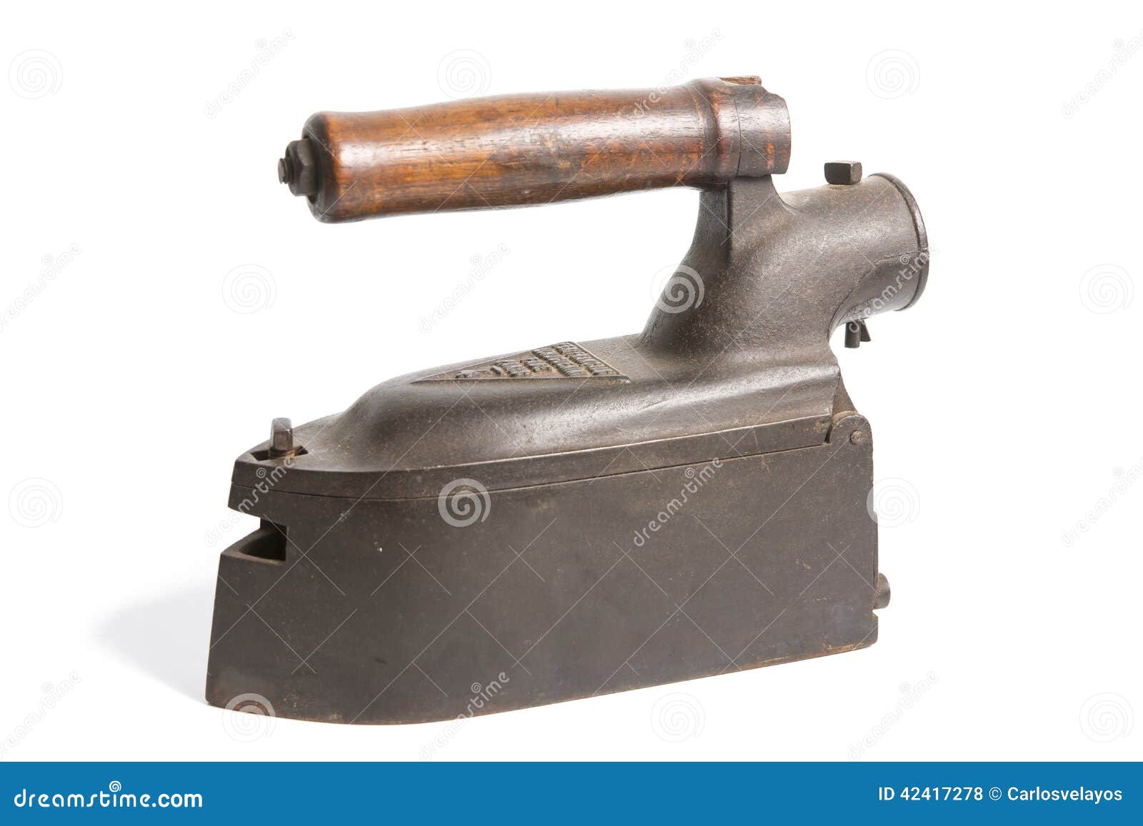 Old Smoothing Iron stock photo. Image of handicraftman - 42417278