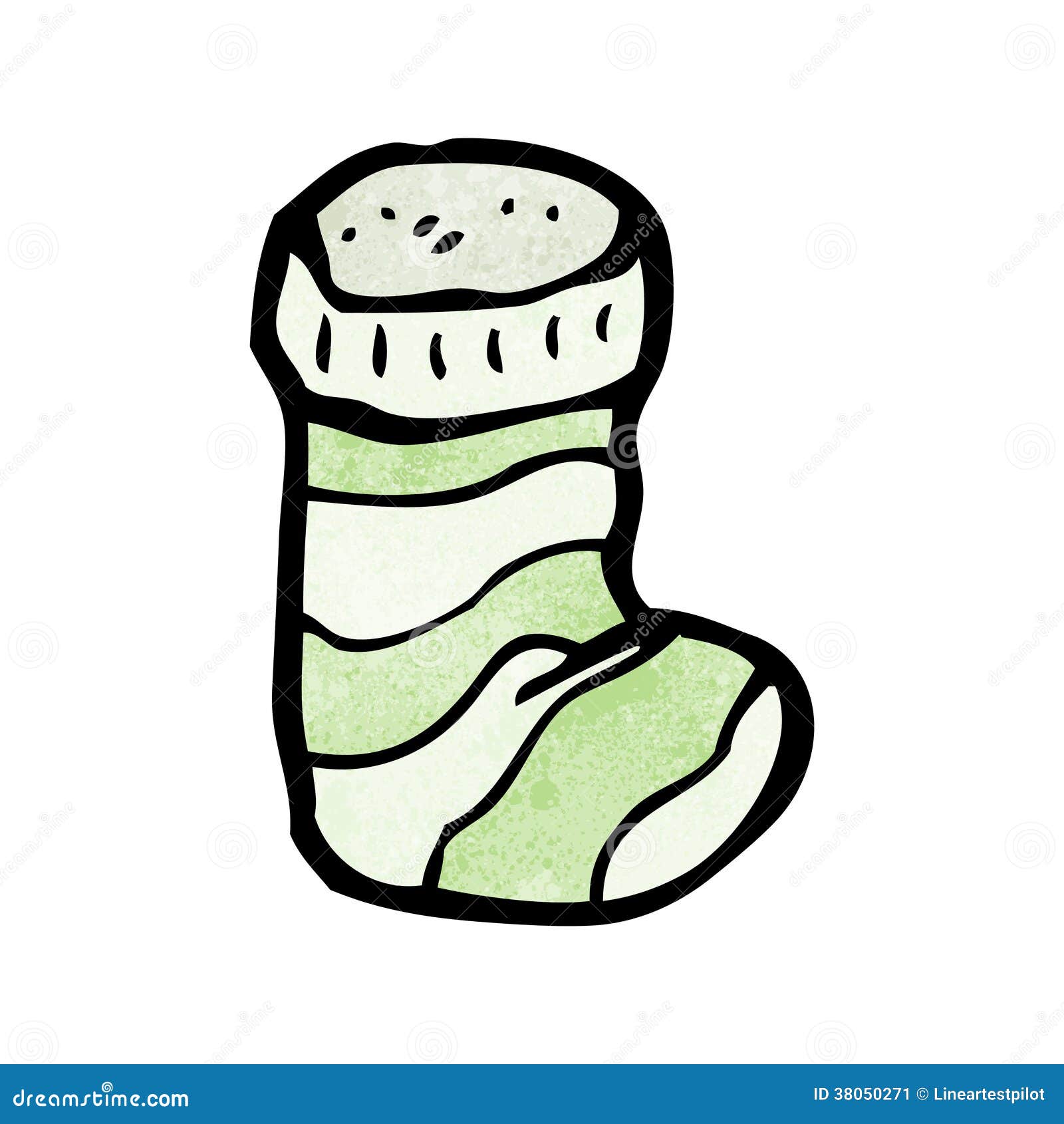Old sock cartoon stock vector. Illustration of socks - 38050271