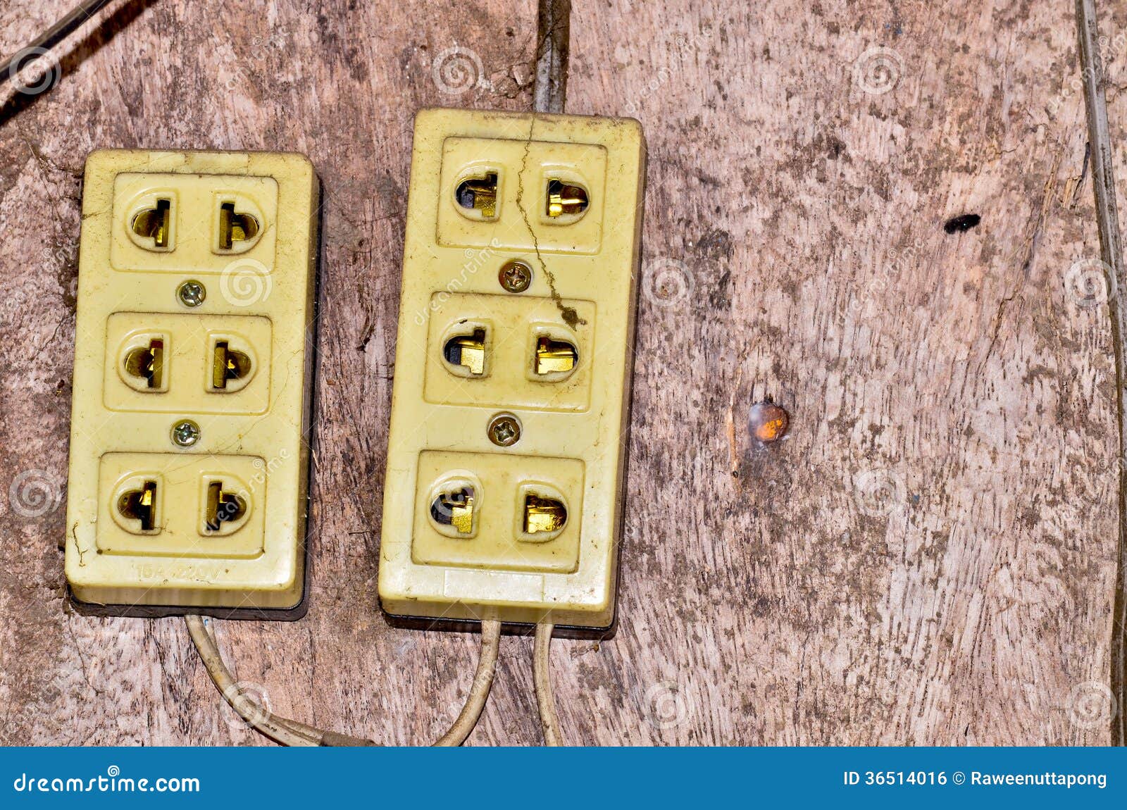Old socket stock photo. Image of mess, exterior, decay - 36514016