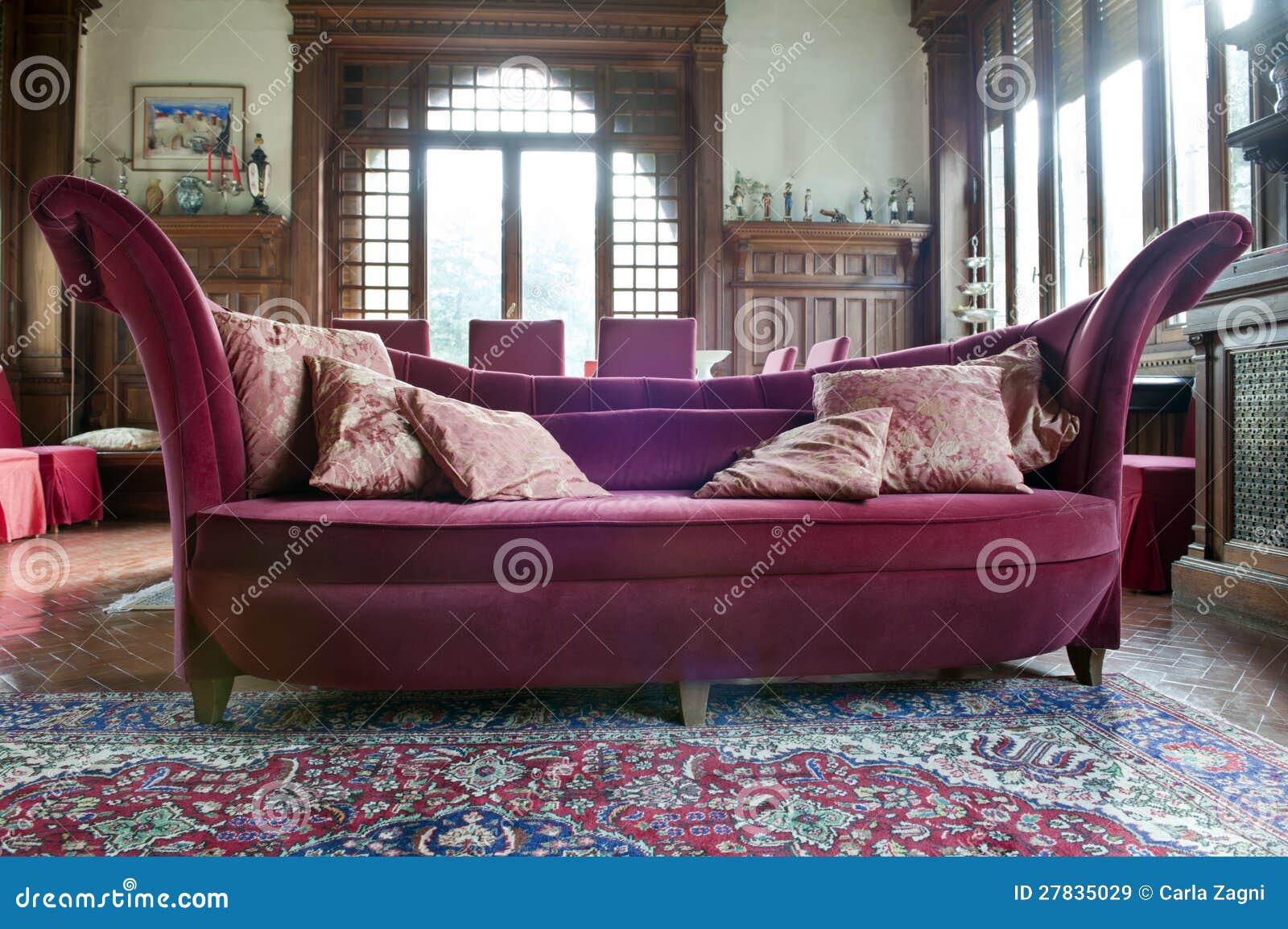 Old sofa stock image. Image of sofa, house, home, architecture - 27835029