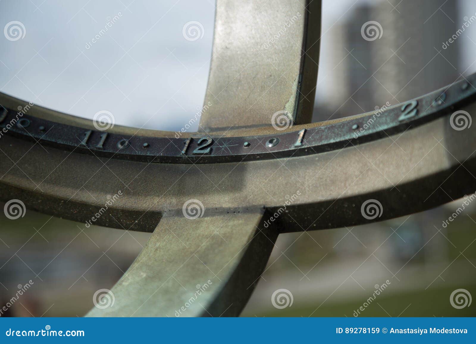 Old solar clock closeup stock image. Image of history - 89278159