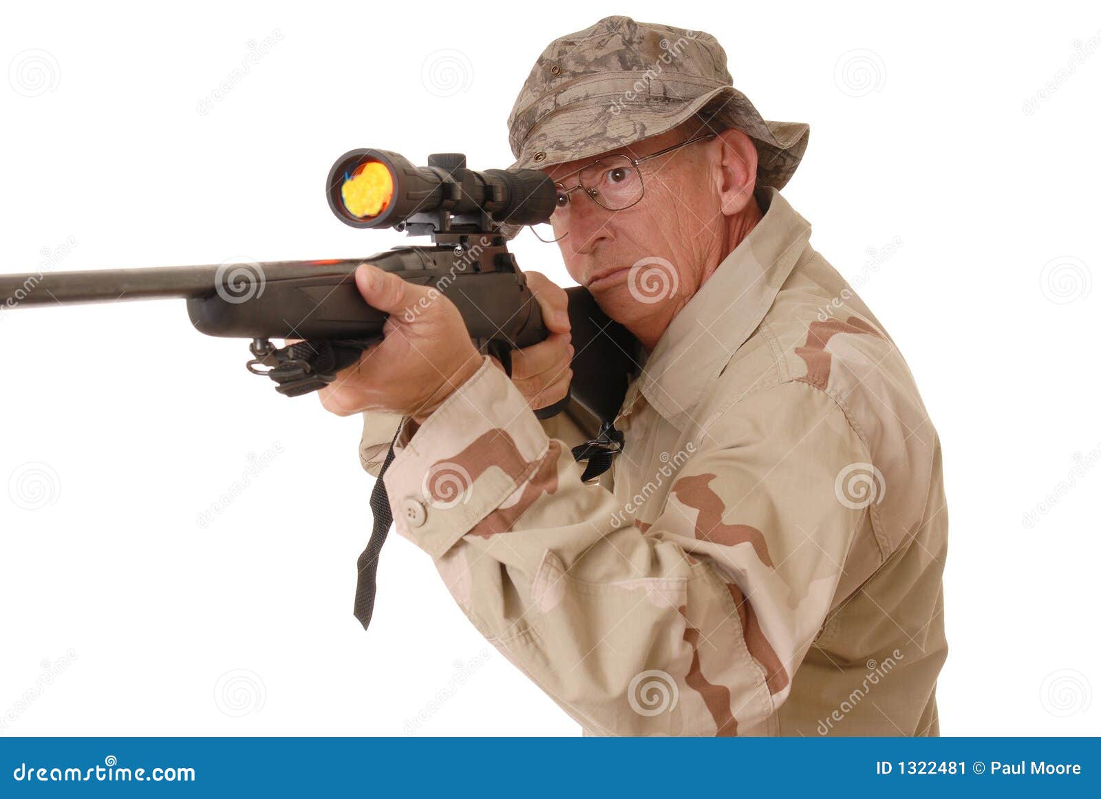 Old Soldier 13 stock image. Image of assault, rifle, action - 1322481