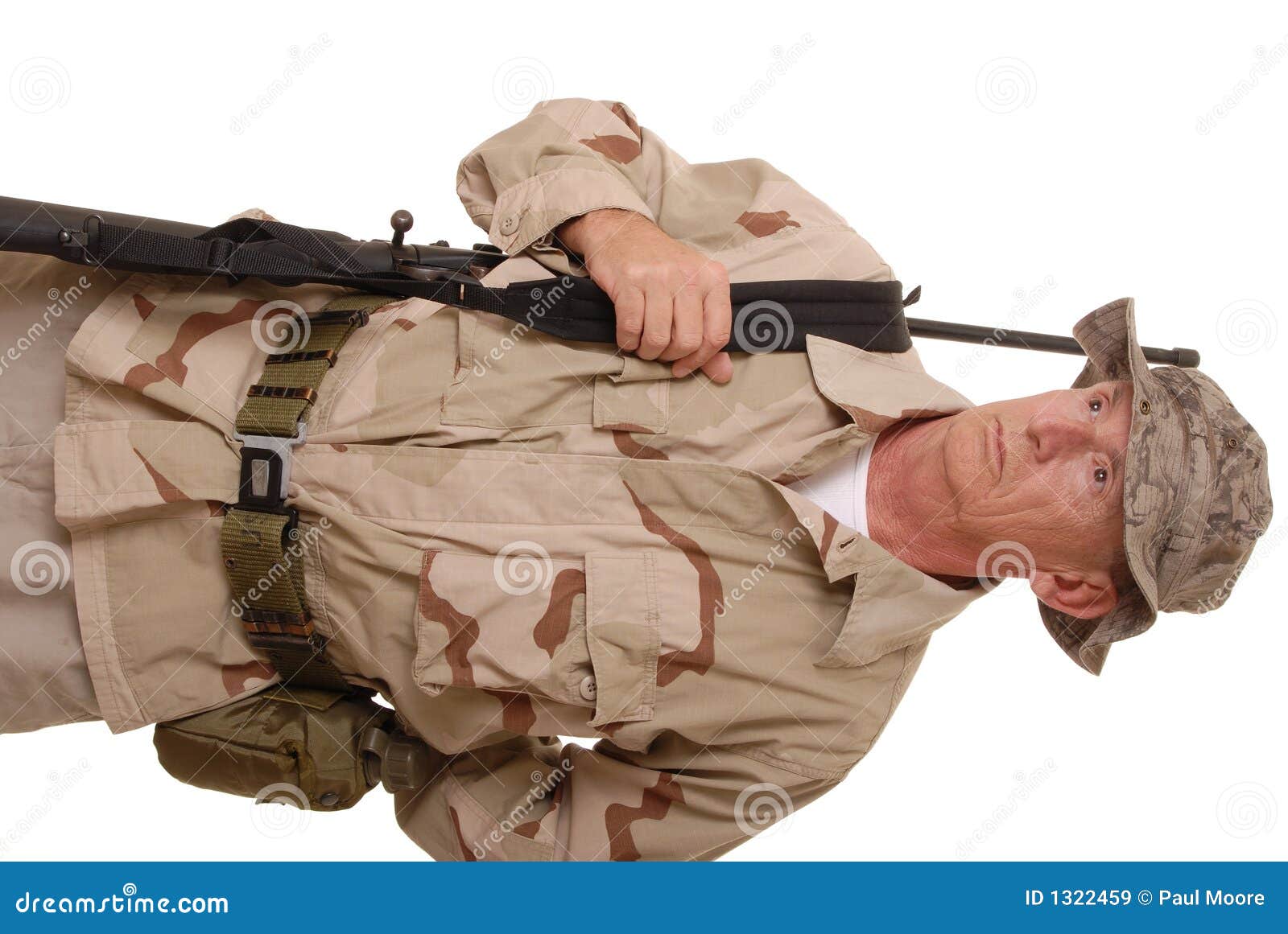 Old Soldier 6 stock image. Image of fighter, action, turn - 1322459