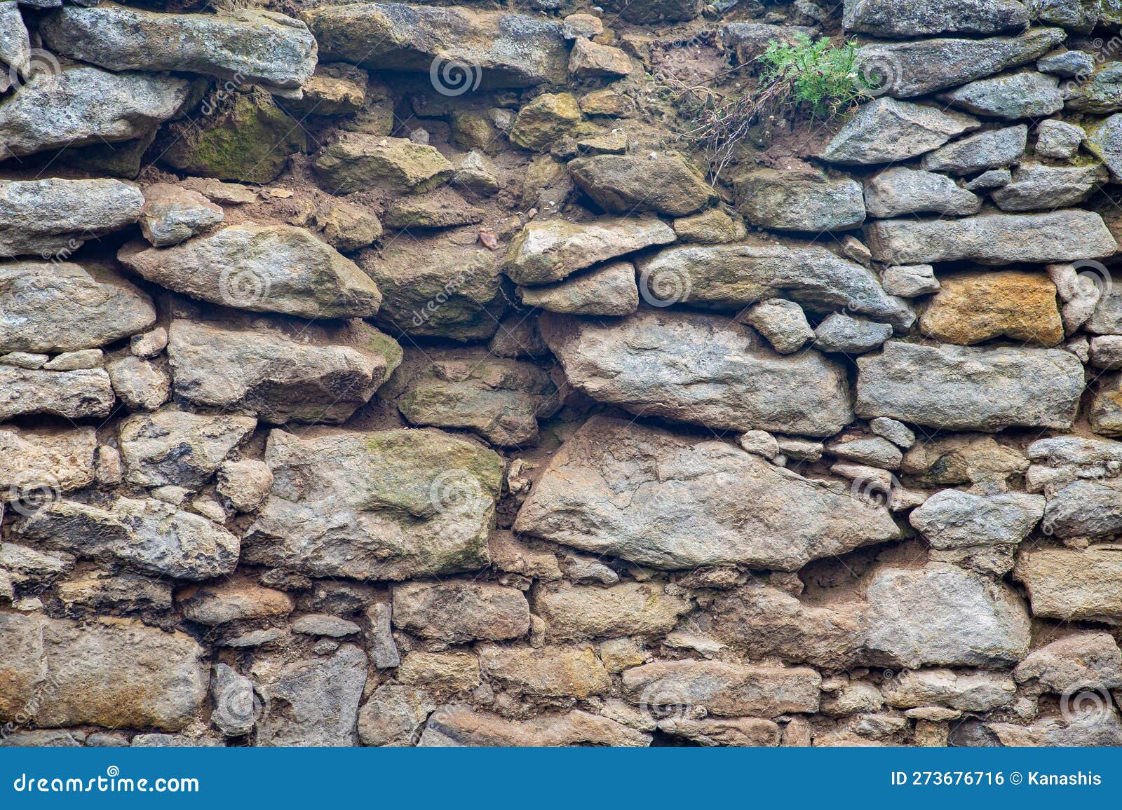 Old Solid Stone Wall, Weathered Worn Wallpaper Texture Stock Photo ...