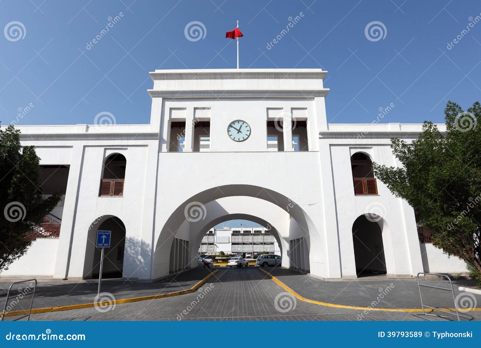 Old Souk Gate in Manama, Bahrain Stock Image - Image of travel, city ...