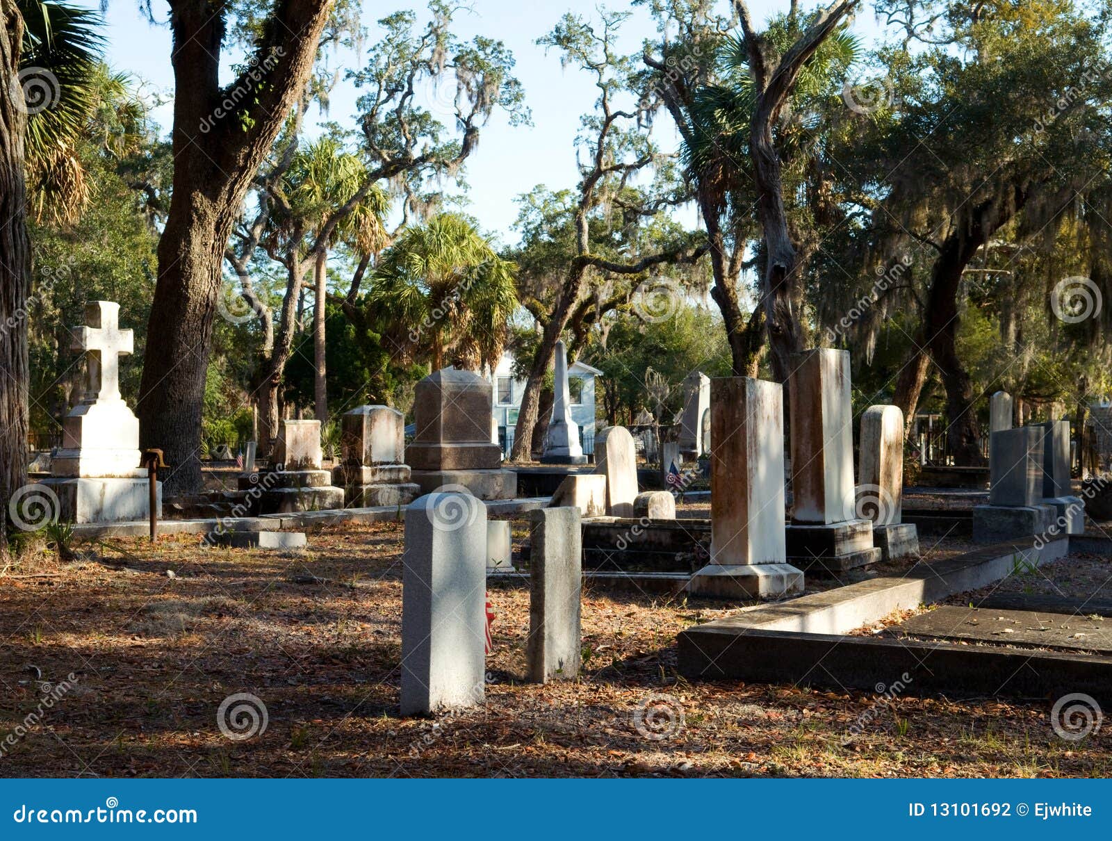 Old southern cemetery stock photo. Image of panhandle - 13101692