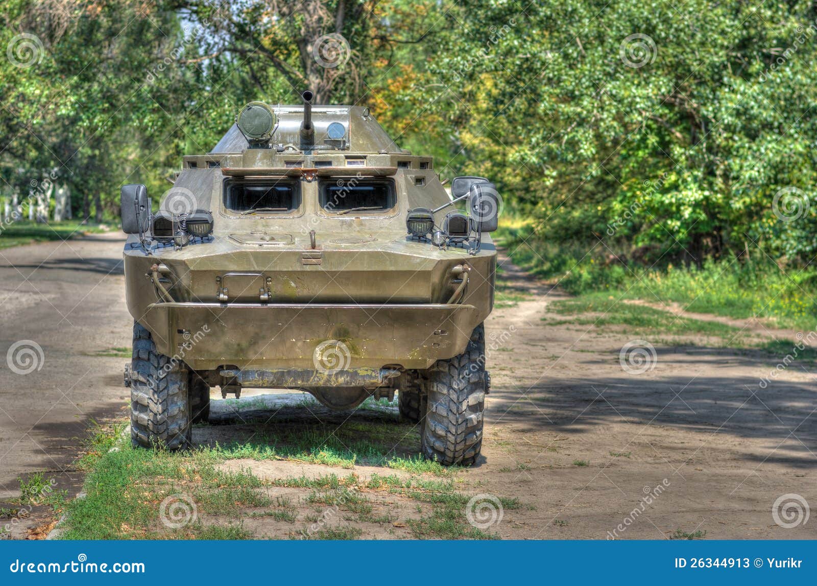 Soviet Armored Reconnaissance And Patrol Vehicle BRDM-2 Royalty-Free ...