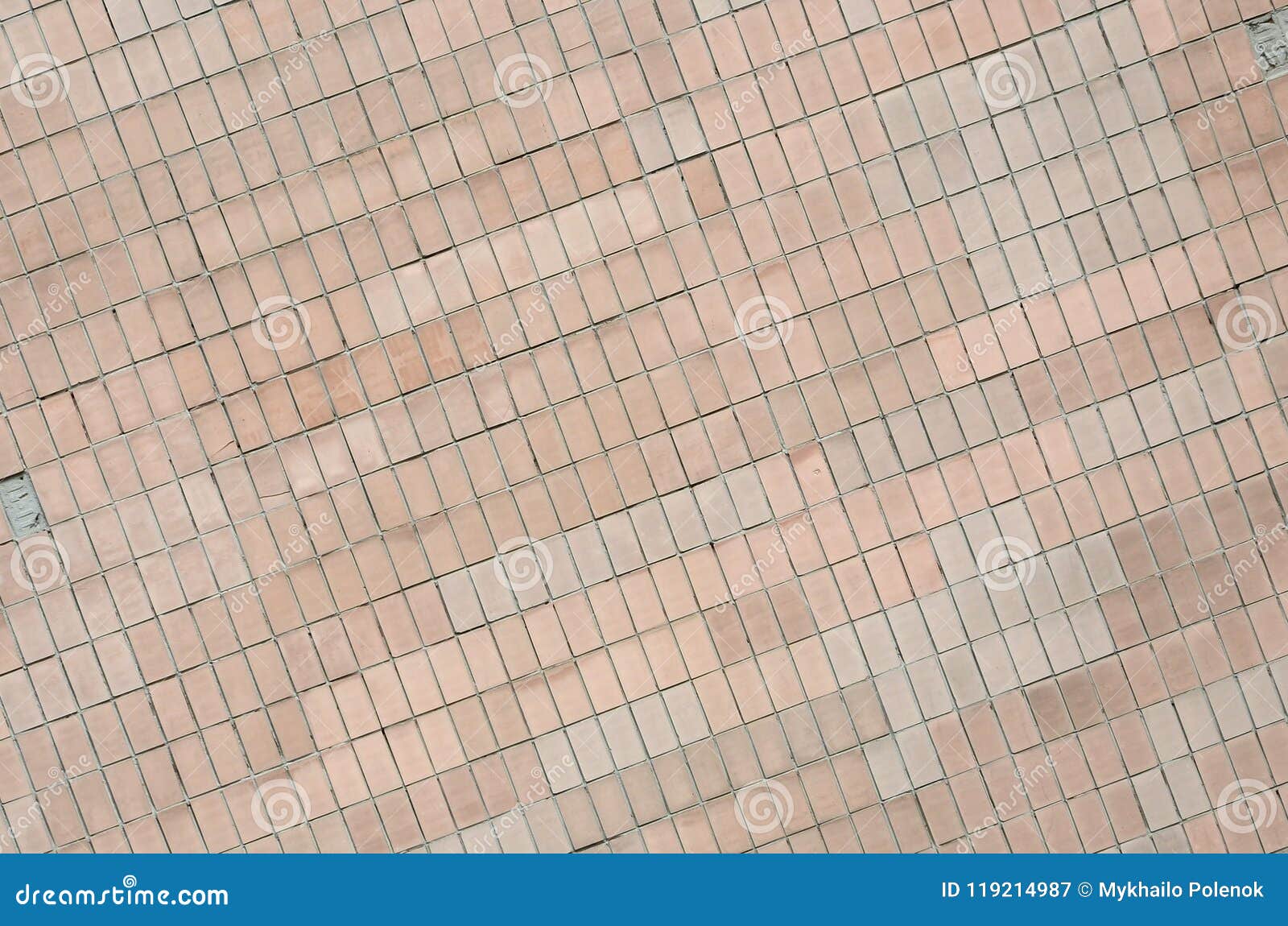 Old Soviet Beige Wall Tiles. the Texture of the Classical Outer Stock ...