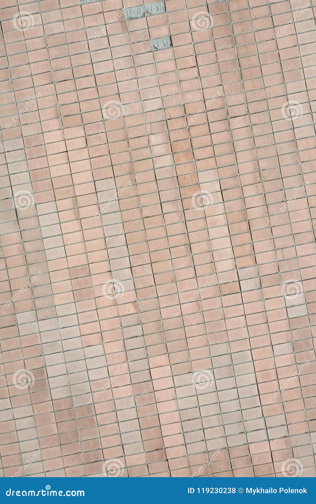 Old Soviet Beige Wall Tiles. the Texture of the Classical Outer Stock ...