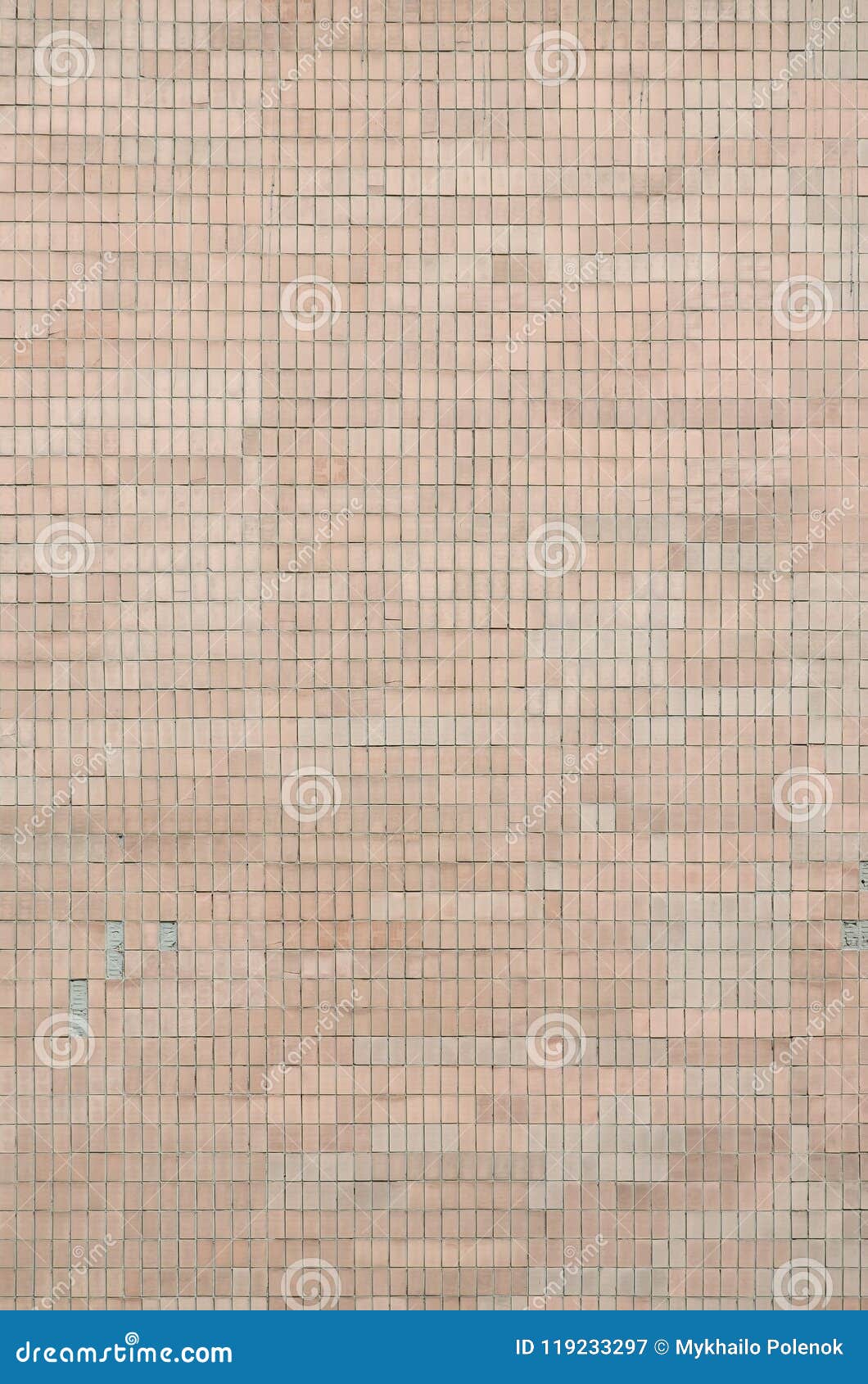 Old Soviet Beige Wall Tiles. the Texture of the Classical Outer Stock ...